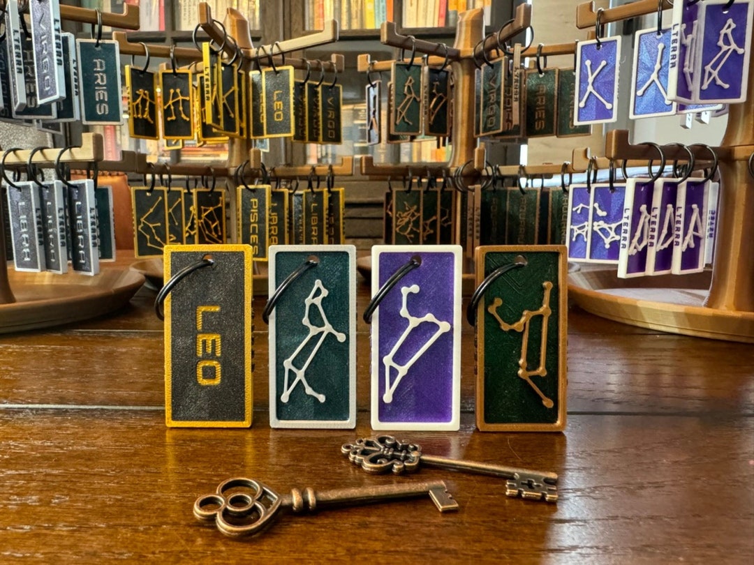 Leo Zodiac Keychain - Astronomically & Historically Accurate Gift for ...