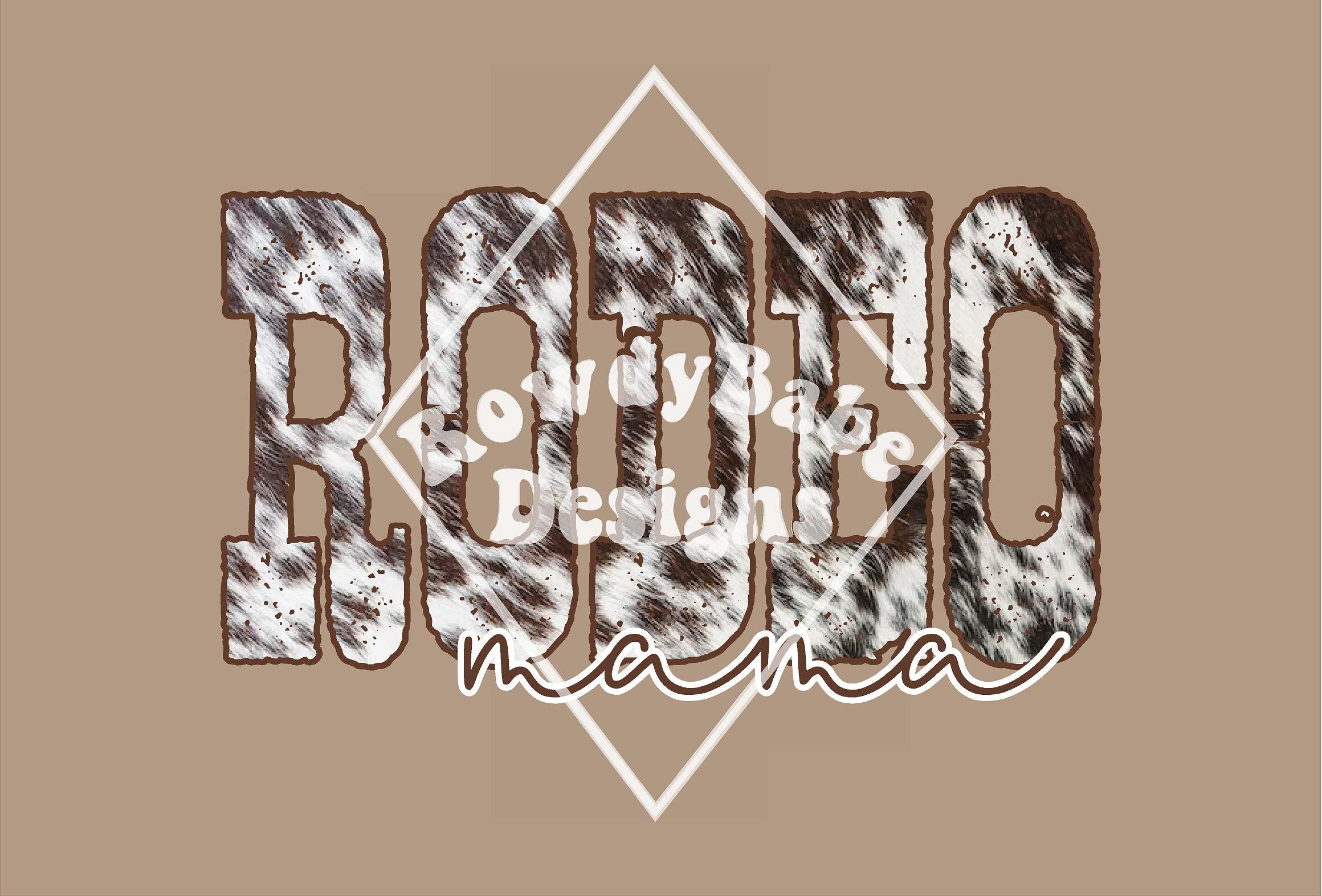 Rodeo Mama PNG, Sublimation Design Download, Trendy Png, Digital ...