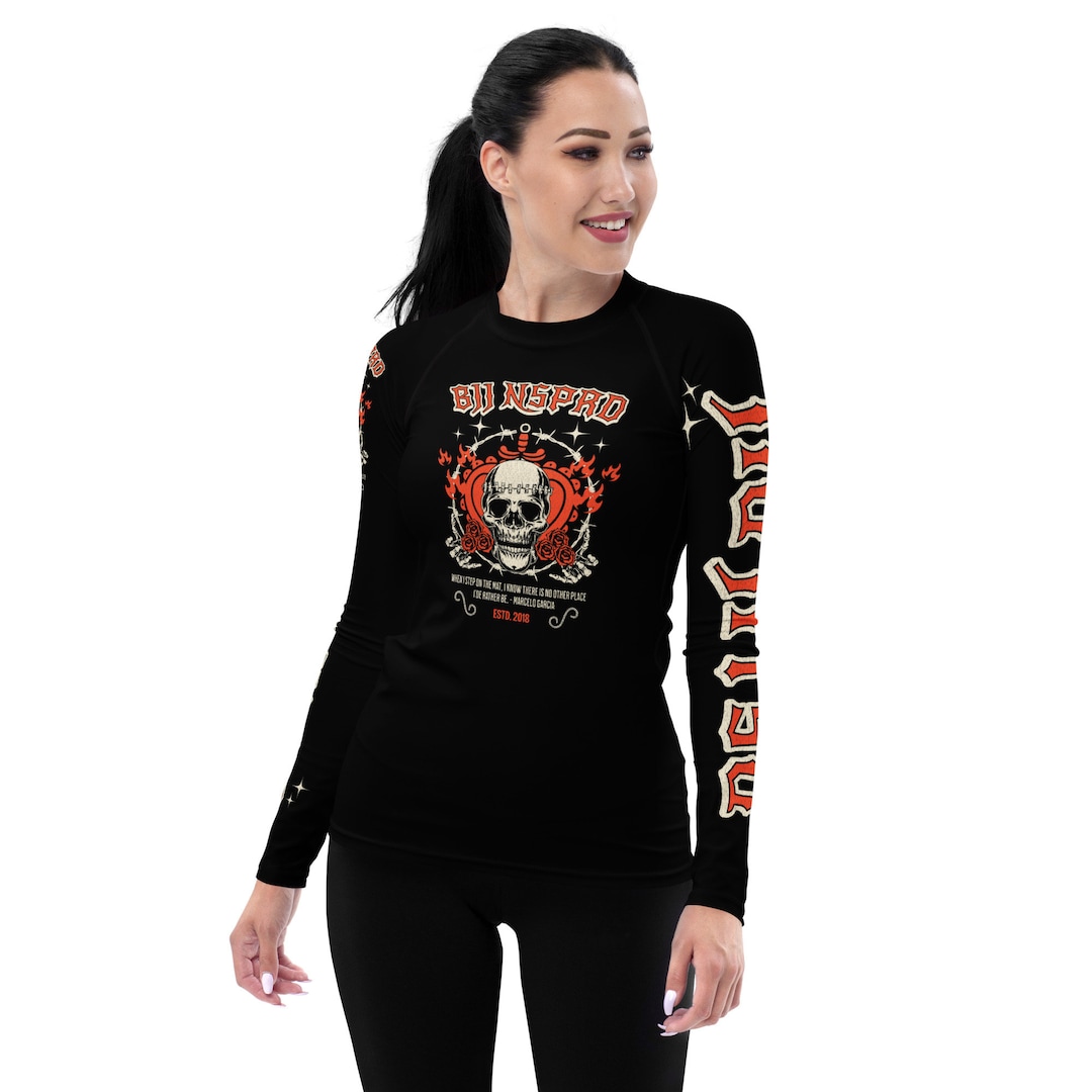 Heavy Metal Jiu Jitsu BJJ Women's Rash Guard - Etsy