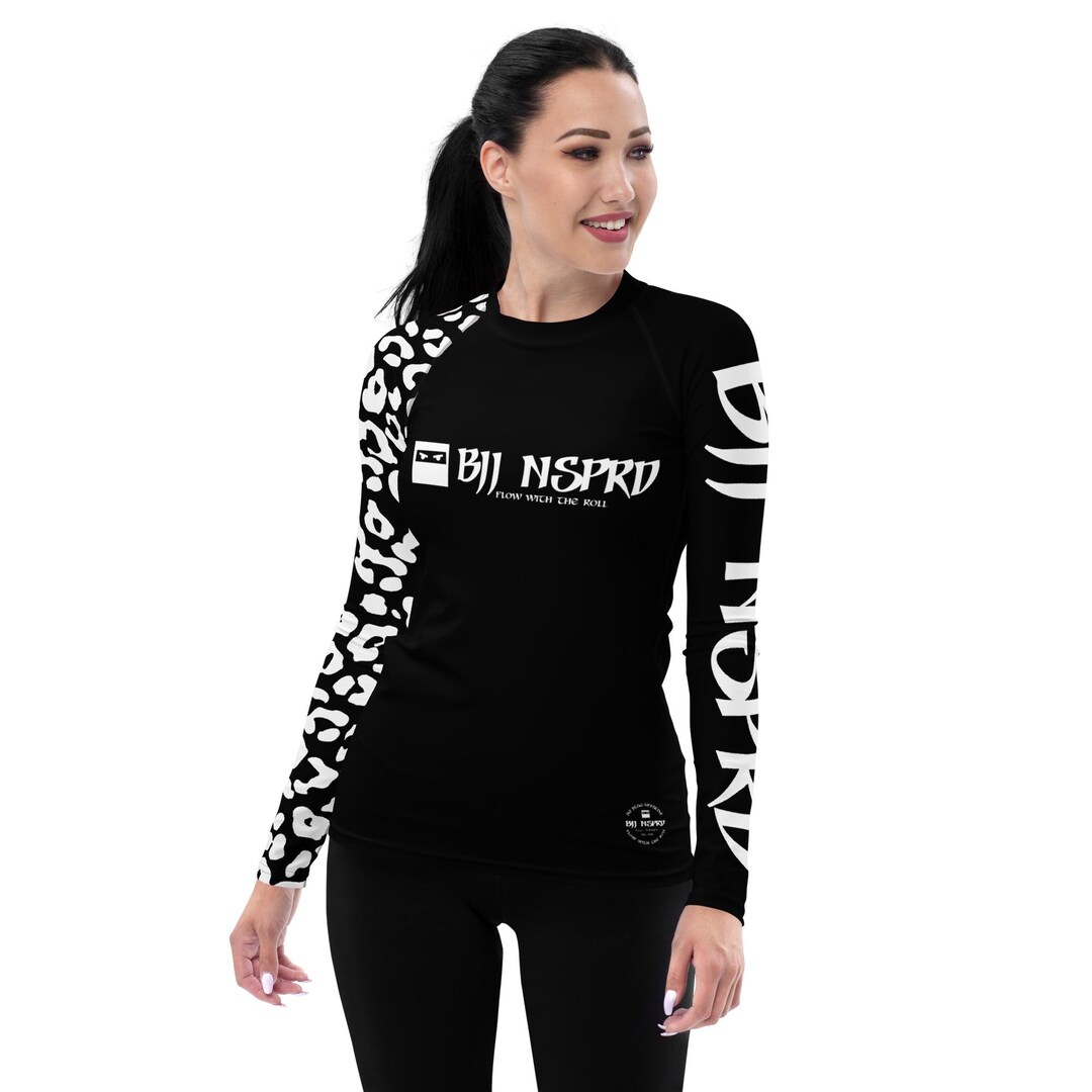 Cheetah White Belt Jiu Jitsu BJJ Women's Rash Guard - Etsy