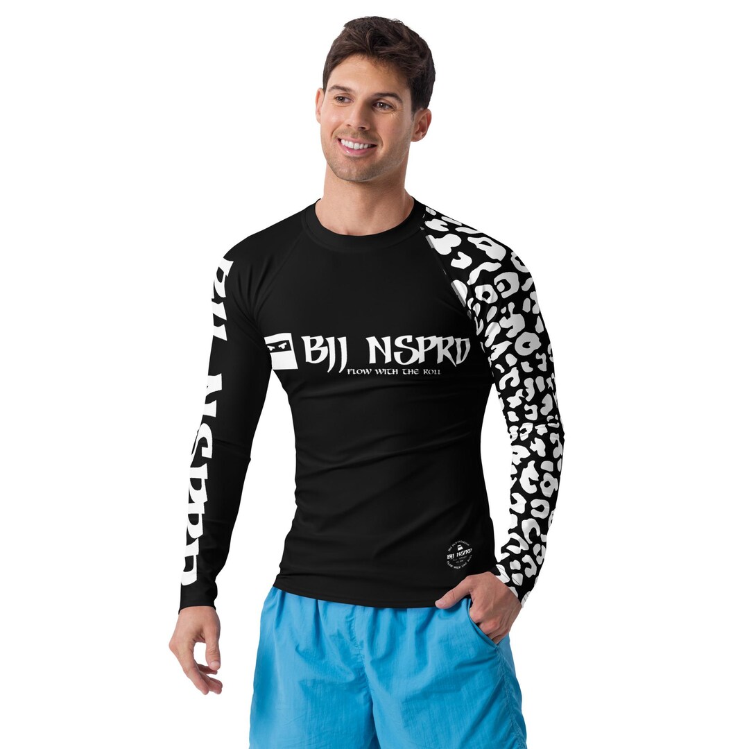 Cheetah Jiu Jitsu White Belt BJJ Men's Rash Guard - Etsy