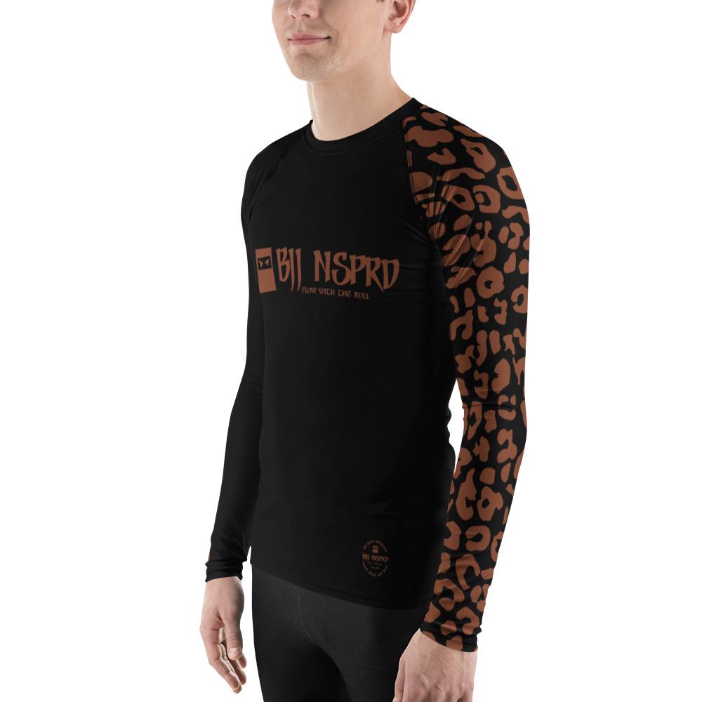 Cheetah Jiu Jitsu Brown Belt BJJ Men's Rash Guard - Etsy