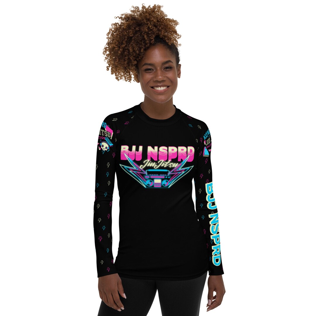 90'S BABY BJJ Jiu Jitsu Women's Rash Guard - Etsy