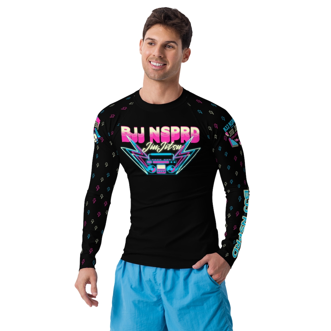 90's Baby BJJ Jiu Jitsu Men's Rash Guard - Etsy
