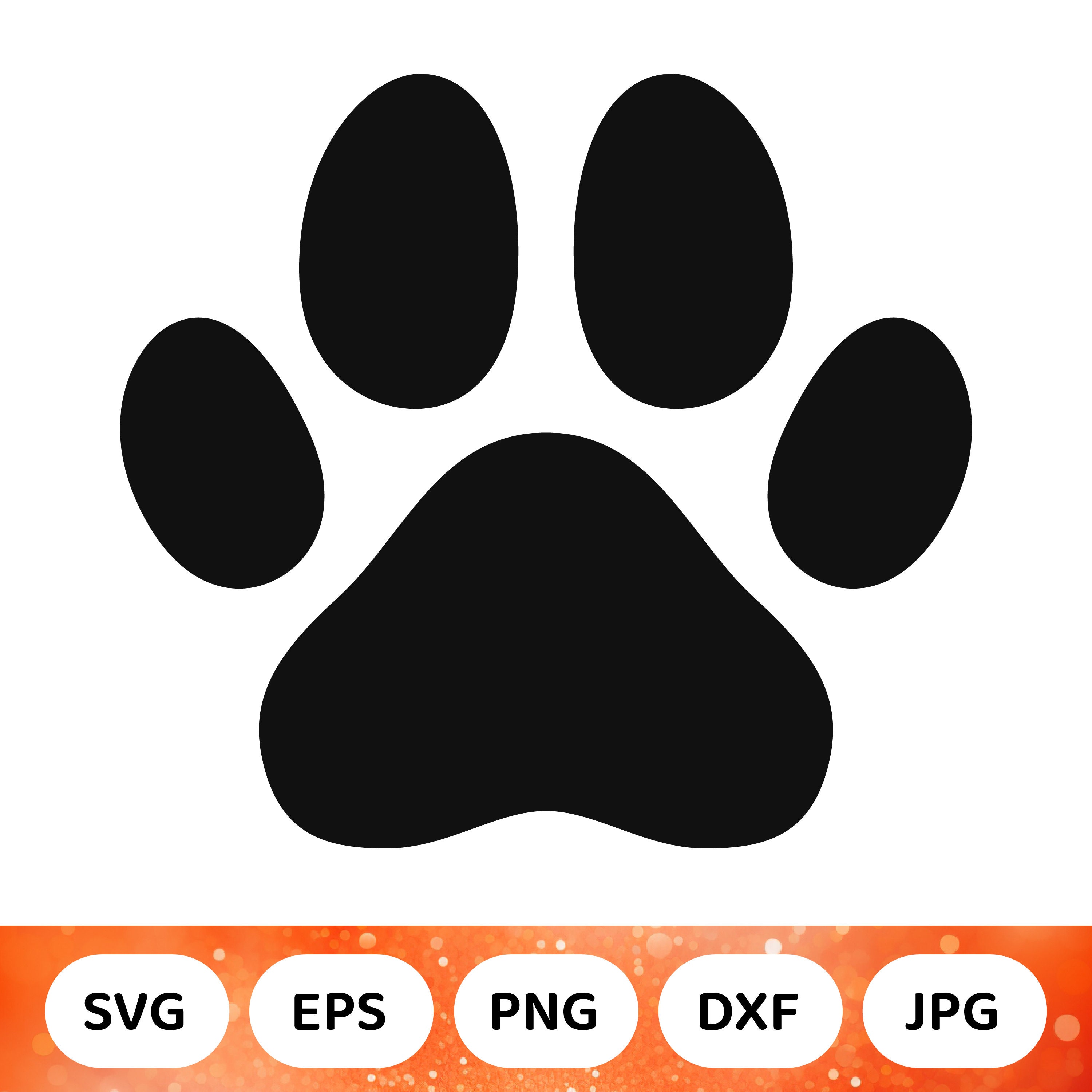 Dog Paw Svg, Dog Svg, Paw SVG, Animal Paw Svg, Silhouette Dog Paw Png ...