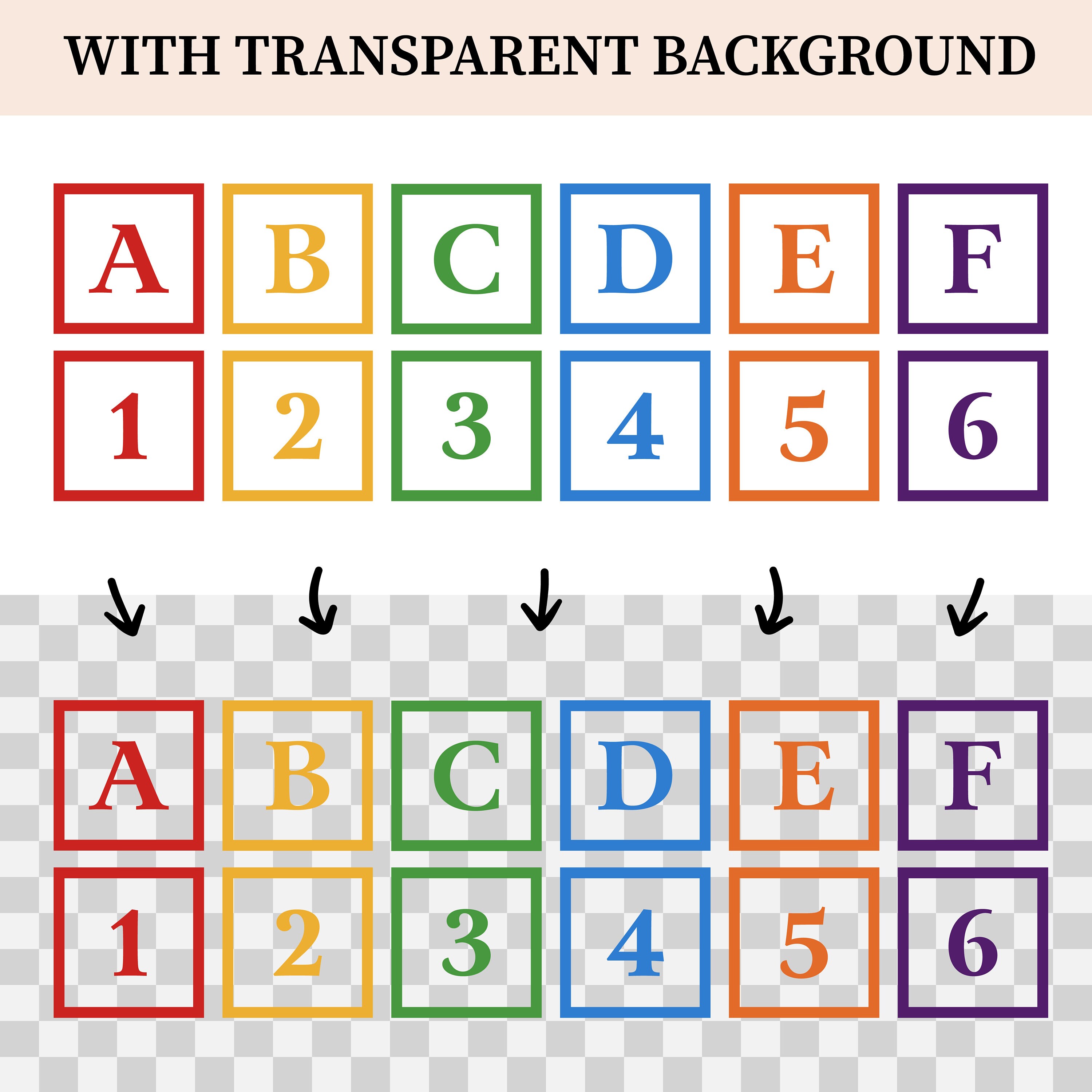 Alphabet Blocks Svg, Number Blocks Svg, Baby ABC Blocks SVG Cut File ...