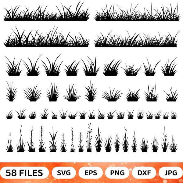 Grass Svg - Etsy