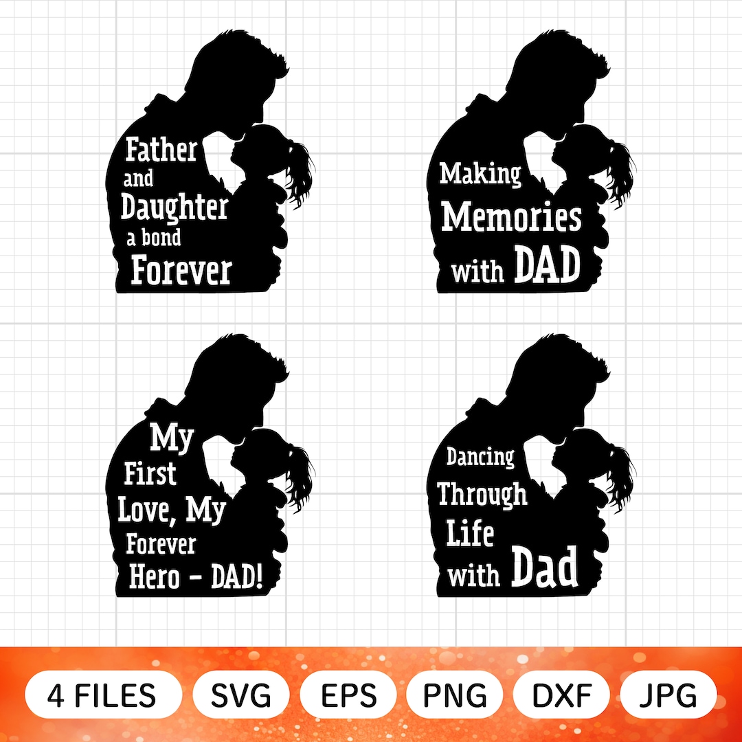 Father Daughter SVG, Dad Quote Svg, Father Daughter Svg, Daddy Svg ...