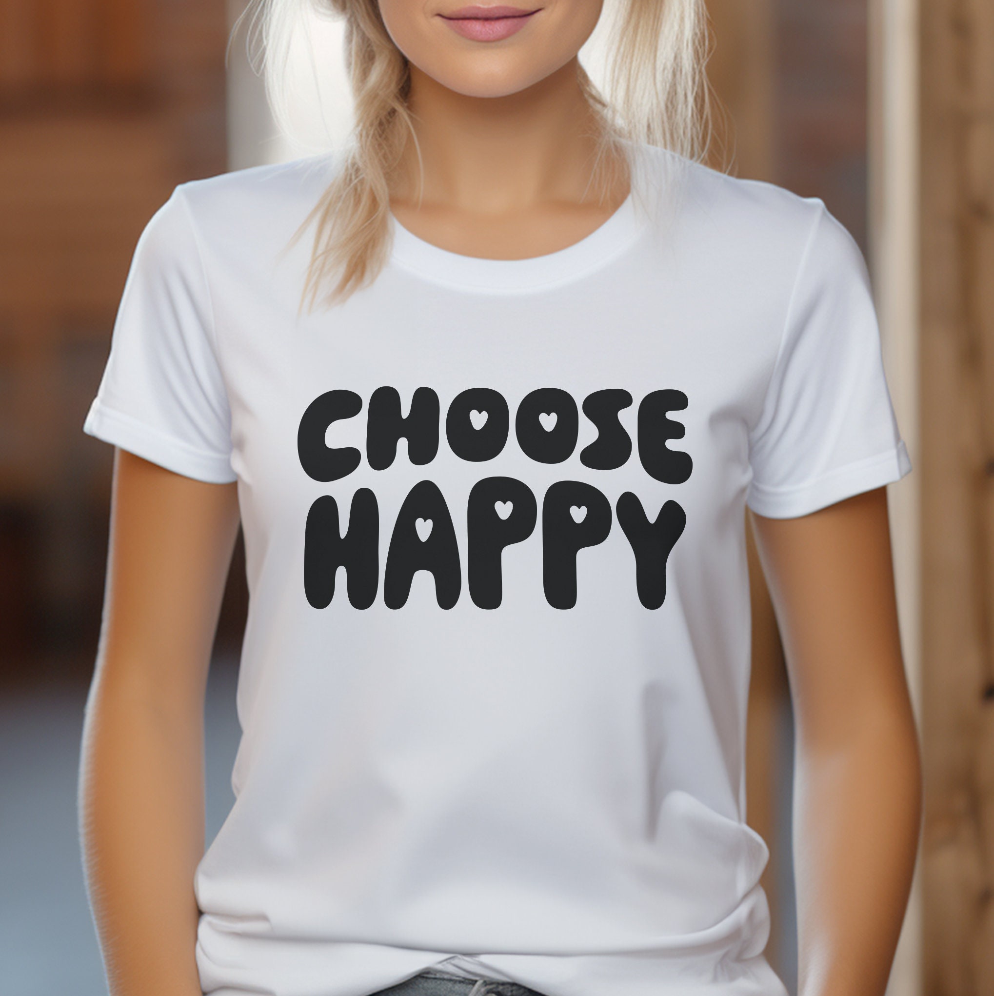 Choose Happy Bundle Svg, Happiness Svg, Inspirational Svg, Be Happy Svg ...