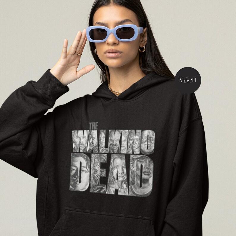 Limited the Walking Dead Hoodie Rick Grimes Hoodie Daryl Dixon Hoodie ...