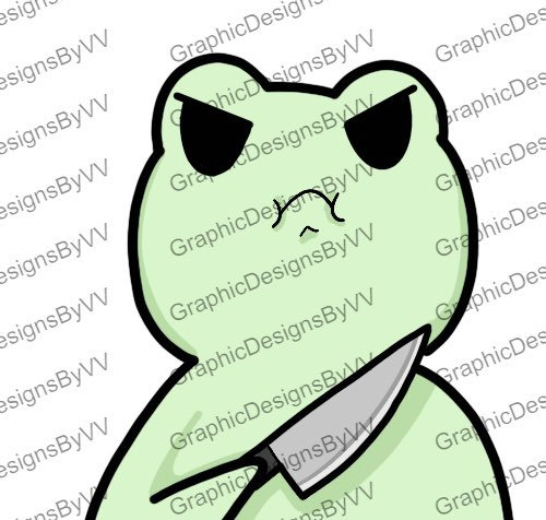 Frog Emotes 5 Twitch Discord Stream Instant Download - Etsy
