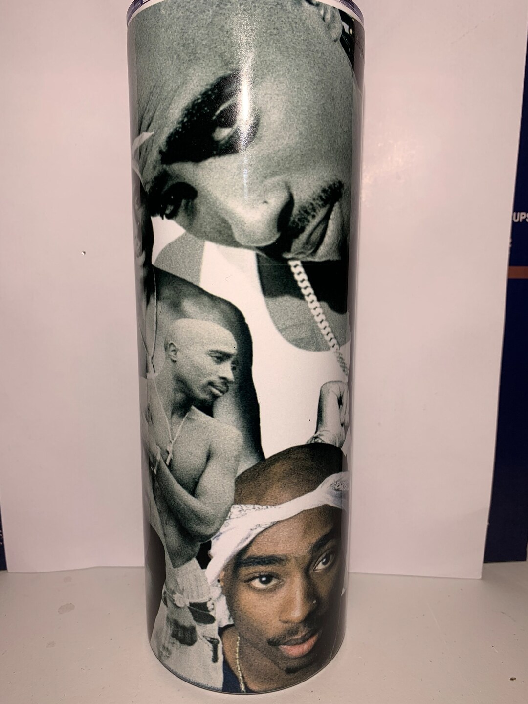 Tupac 20 Oz Skinny Tumbler - Etsy