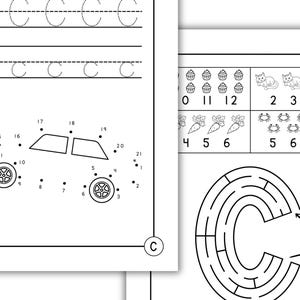 Letter C Activity Sheet, Preschool Curriculum Letter of the Week ...