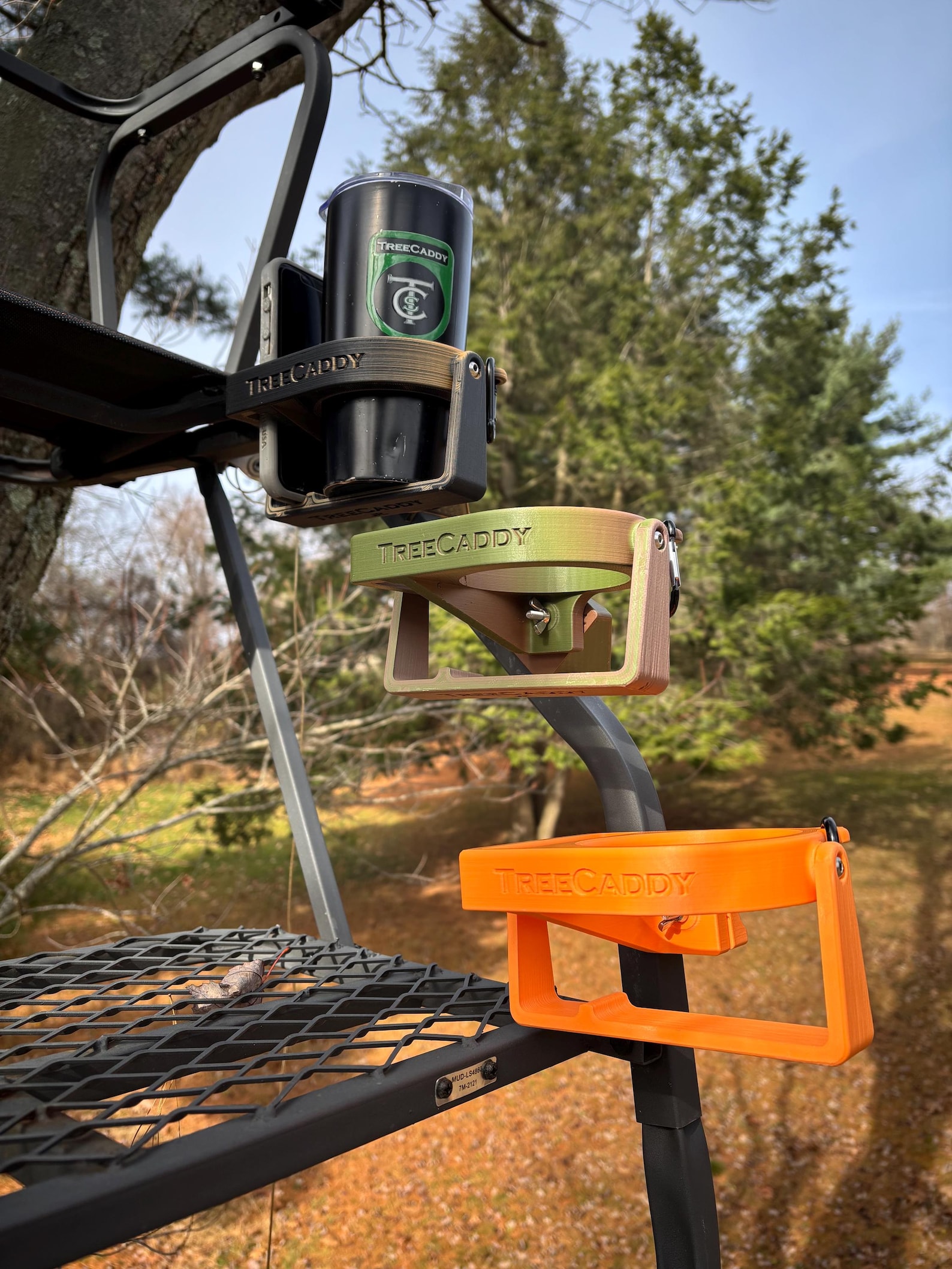 Tree Stand Cup and Phone Holder - Etsy