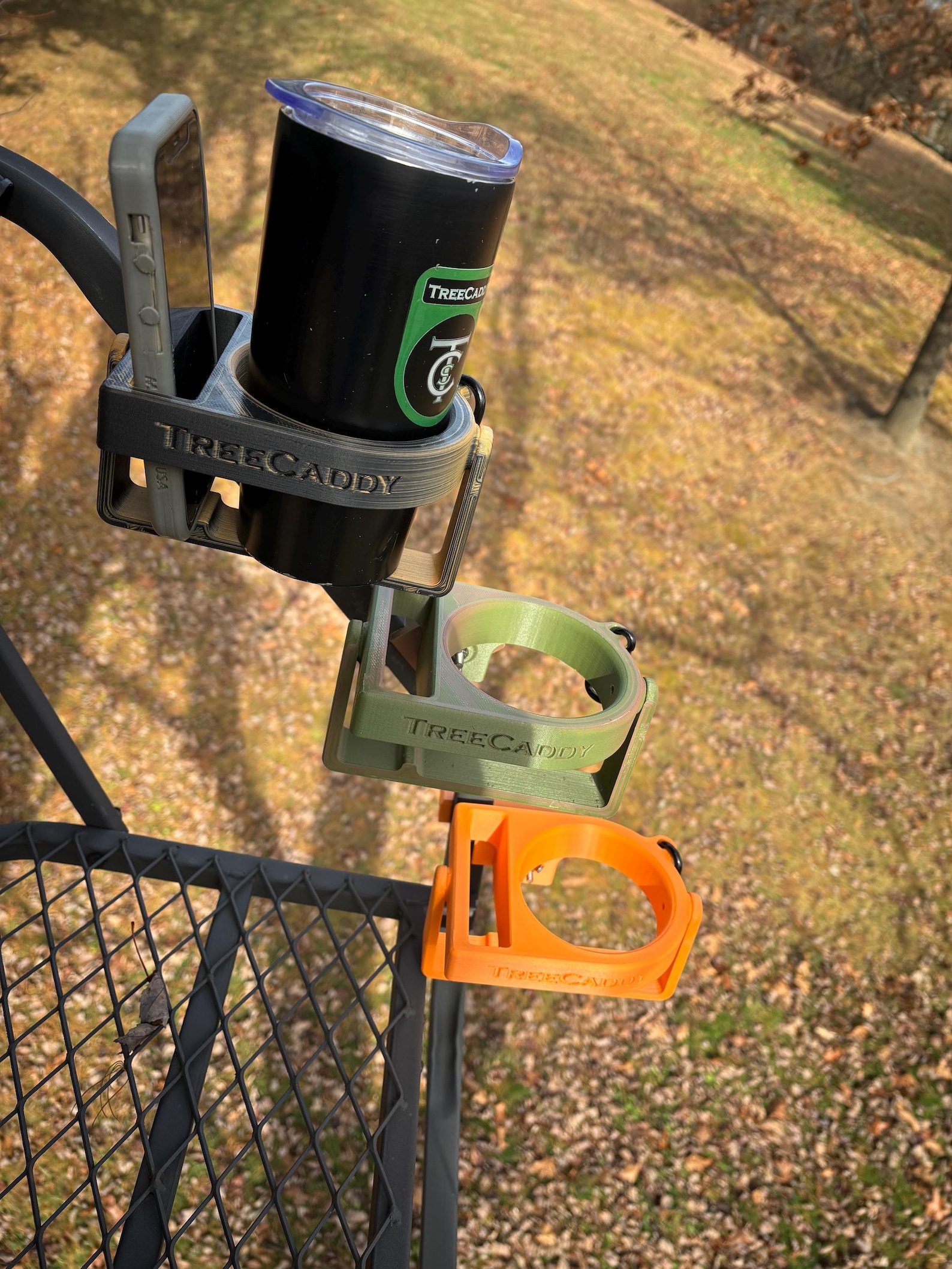 Tree Stand Cup and Phone Holder - Etsy