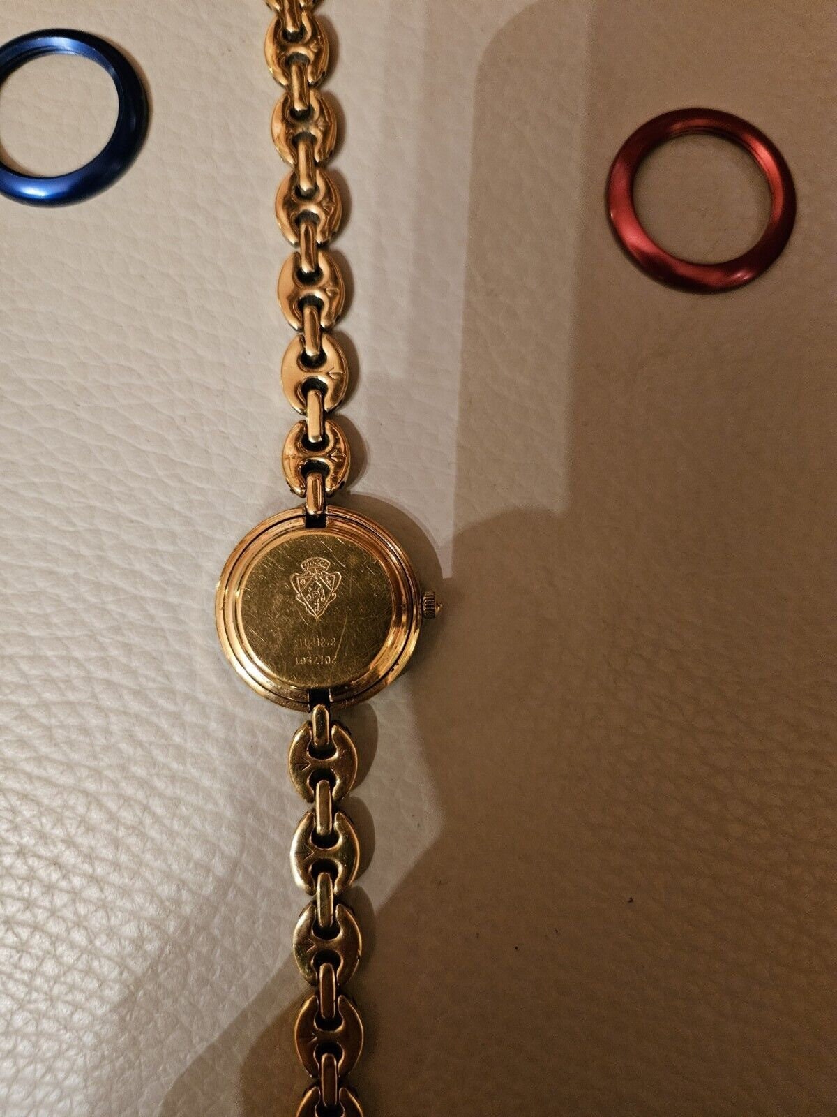 Retro Watch Gucci Changeable Bezel Color Watch 90's Watch - Etsy