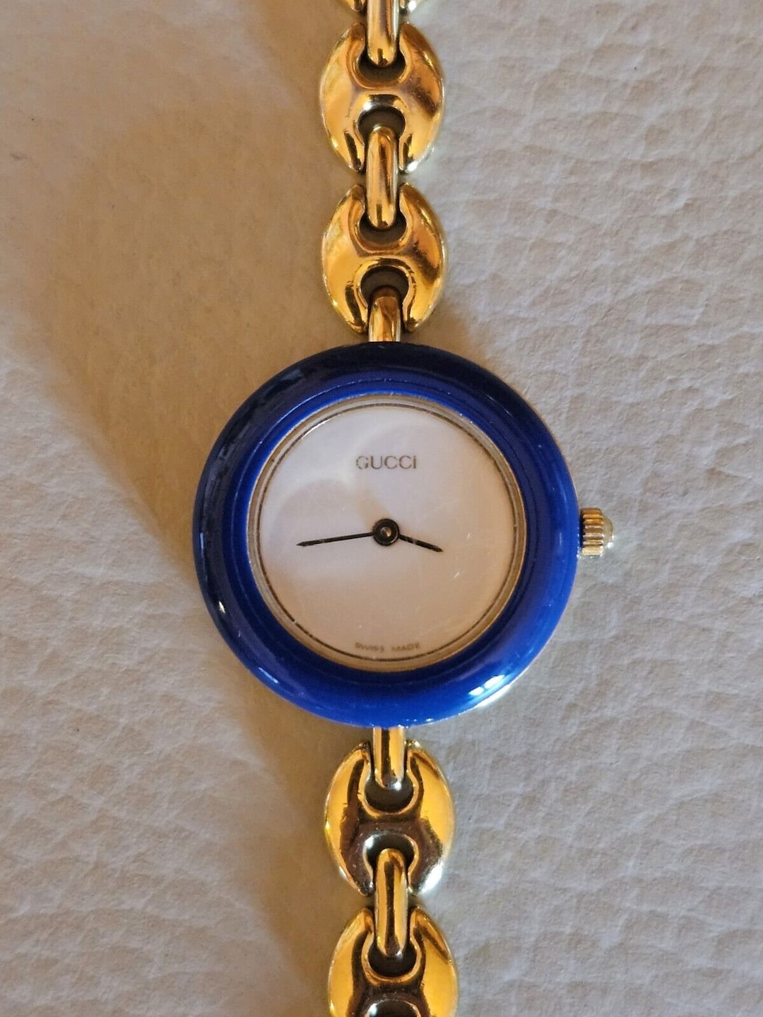 Retro Watch Gucci Changeable Bezel Color Watch 90's Watch - Etsy