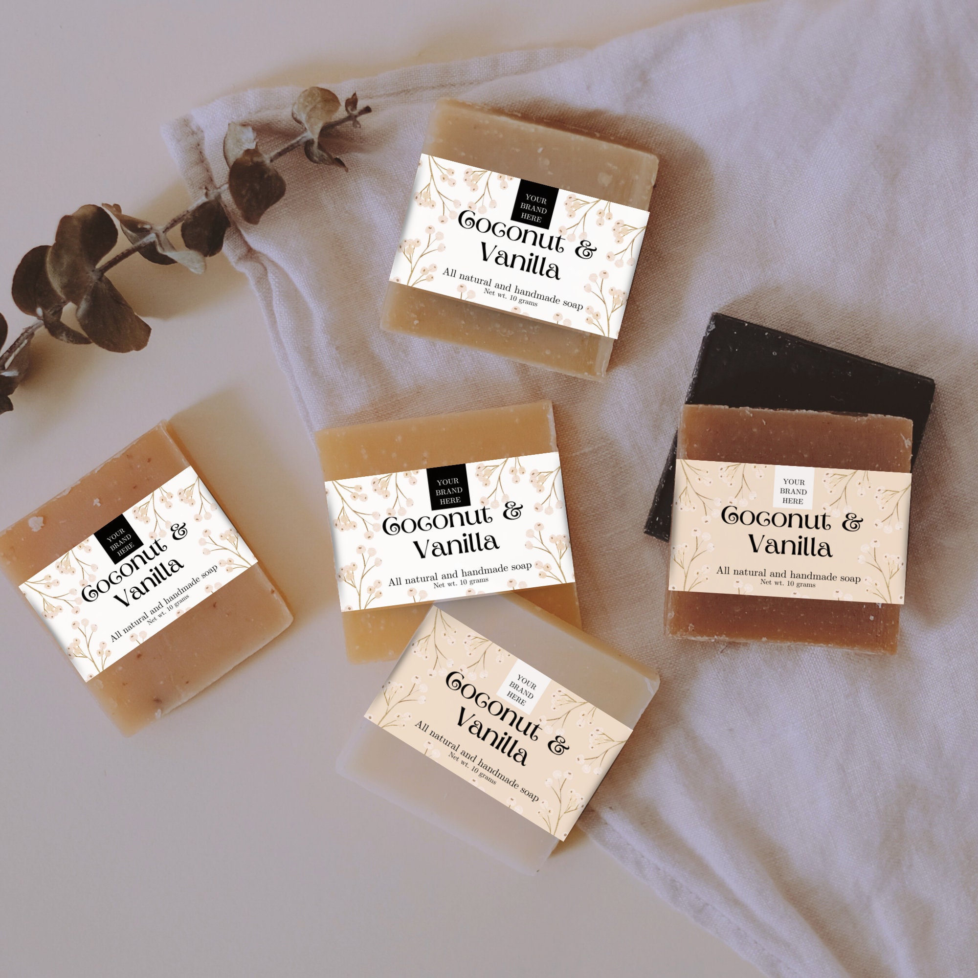 Printable Soap Label, Organic Artisan Soap Label, Custom Soap, Soap ...