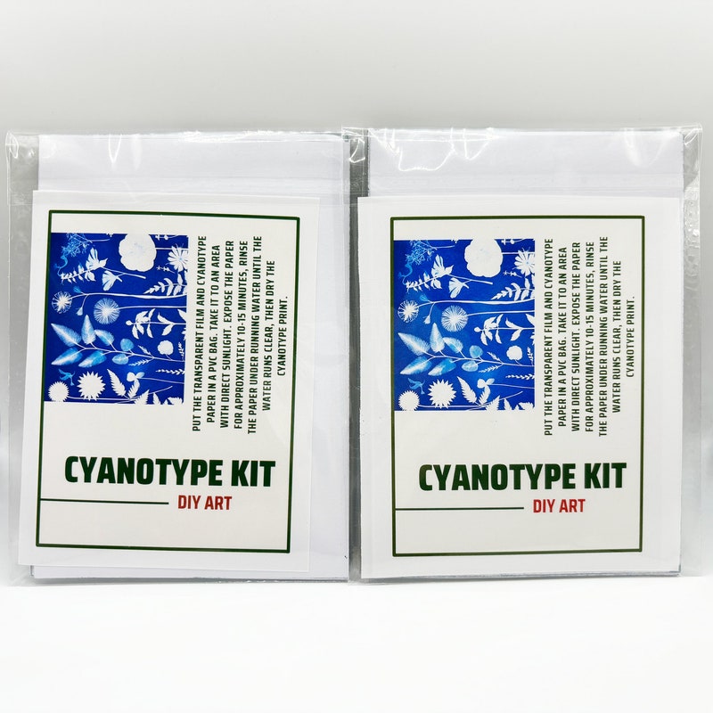 Cyanotype Kit - Etsy UK
