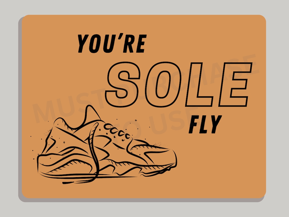 Printable Sneaker Valentine Cards for Kids & Adults Digital Valentines ...