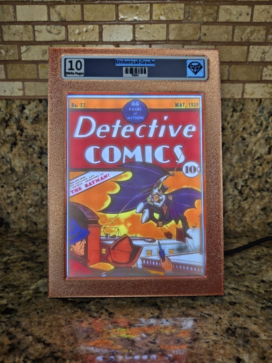 Detective Comics 27 the First Appearance of Batman Lithophane - Etsy