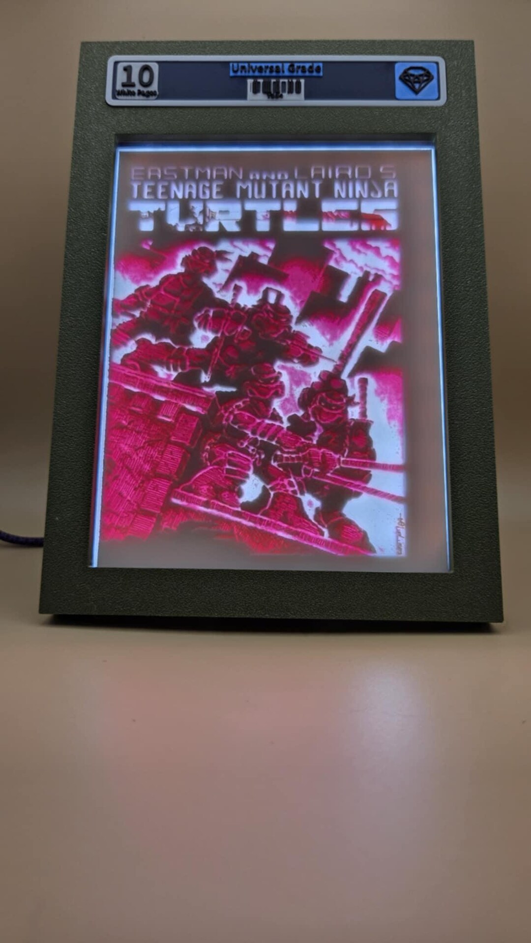Teenage Mutant Ninja Turtles #1 Comic Lithophane - Etsy