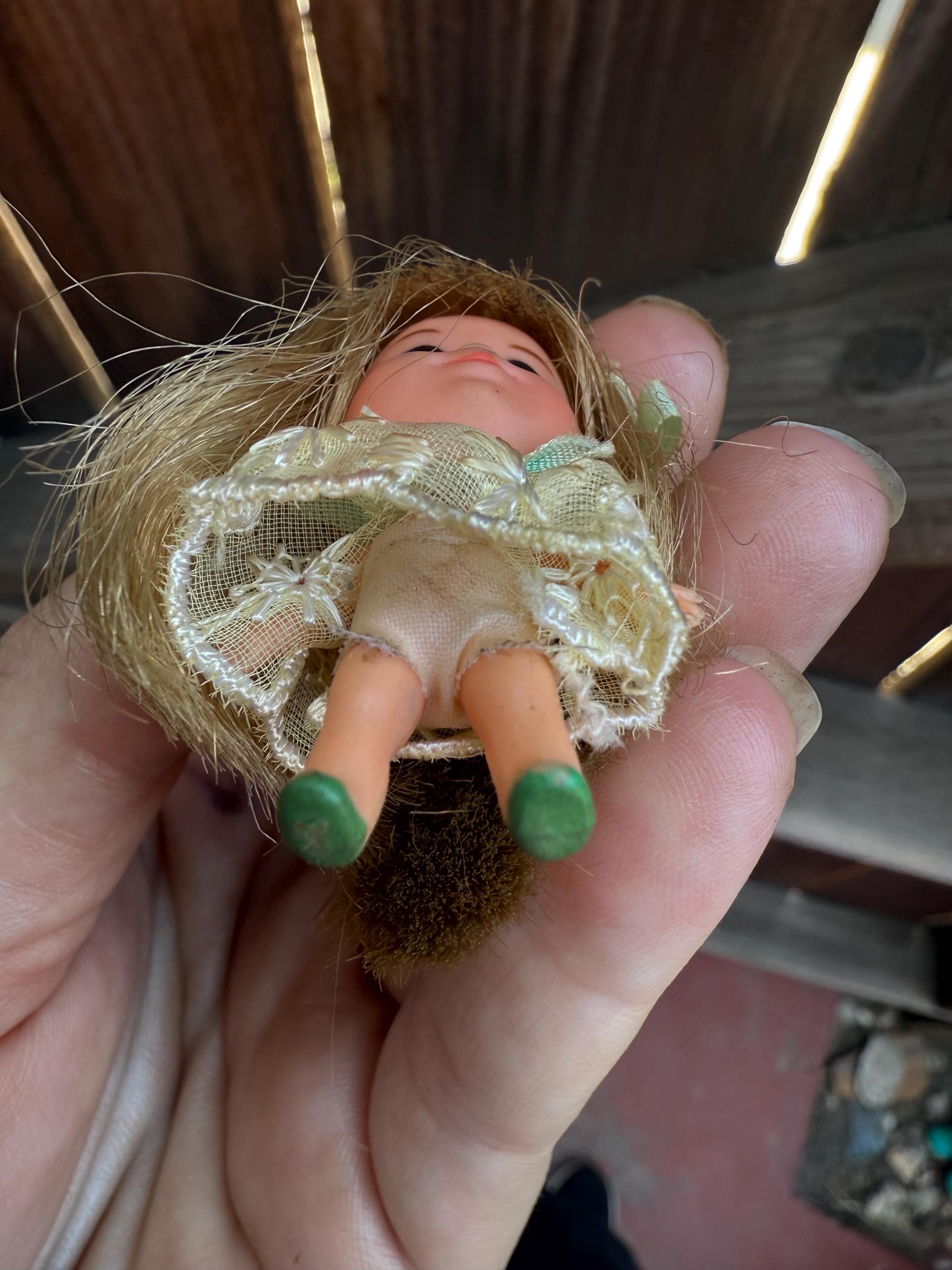 Mattel 1966 Lucky Locket, Little Kiddle Doll Lou - Etsy