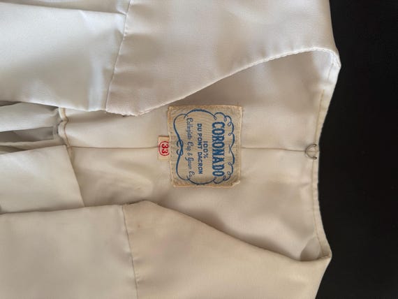 1968 Kindergarden Cap And Gown Little Girl 100% Du Po… - Gem