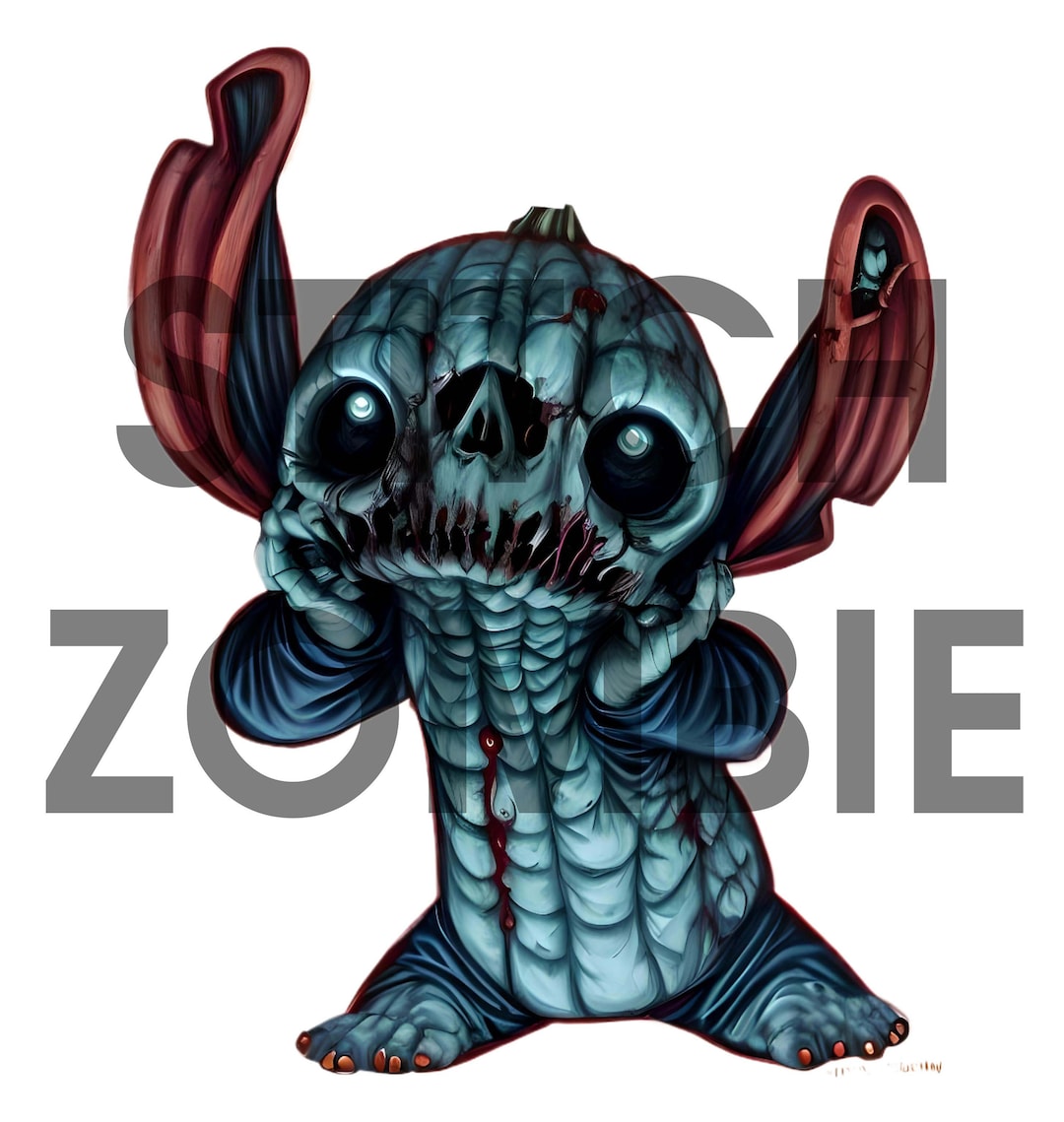 Stitch Zombie - Etsy