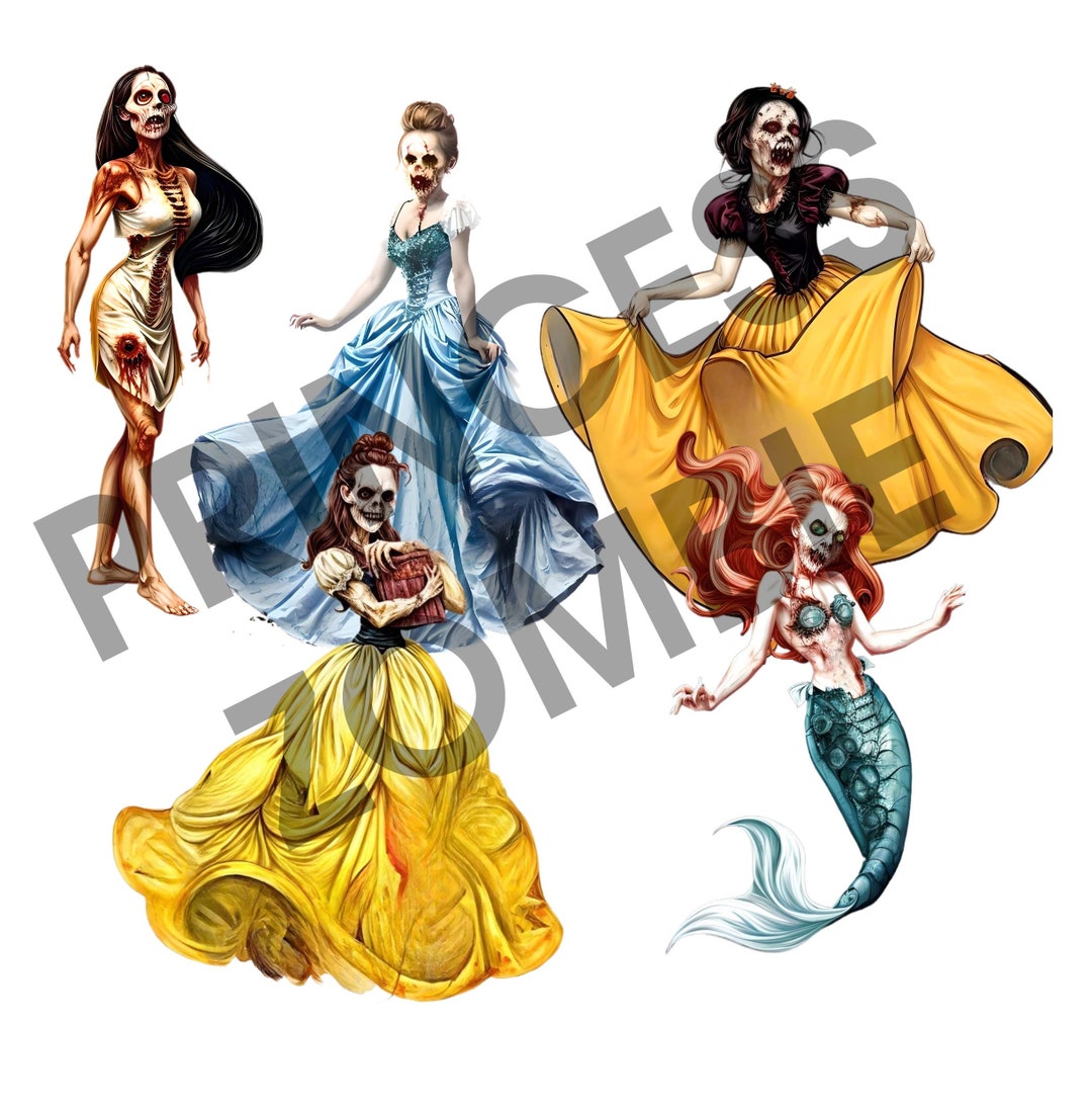 Zombie Princesses - Etsy