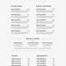 White Modern Menu | Restaurant Menu | Cafe Menu | Digital Menu ...