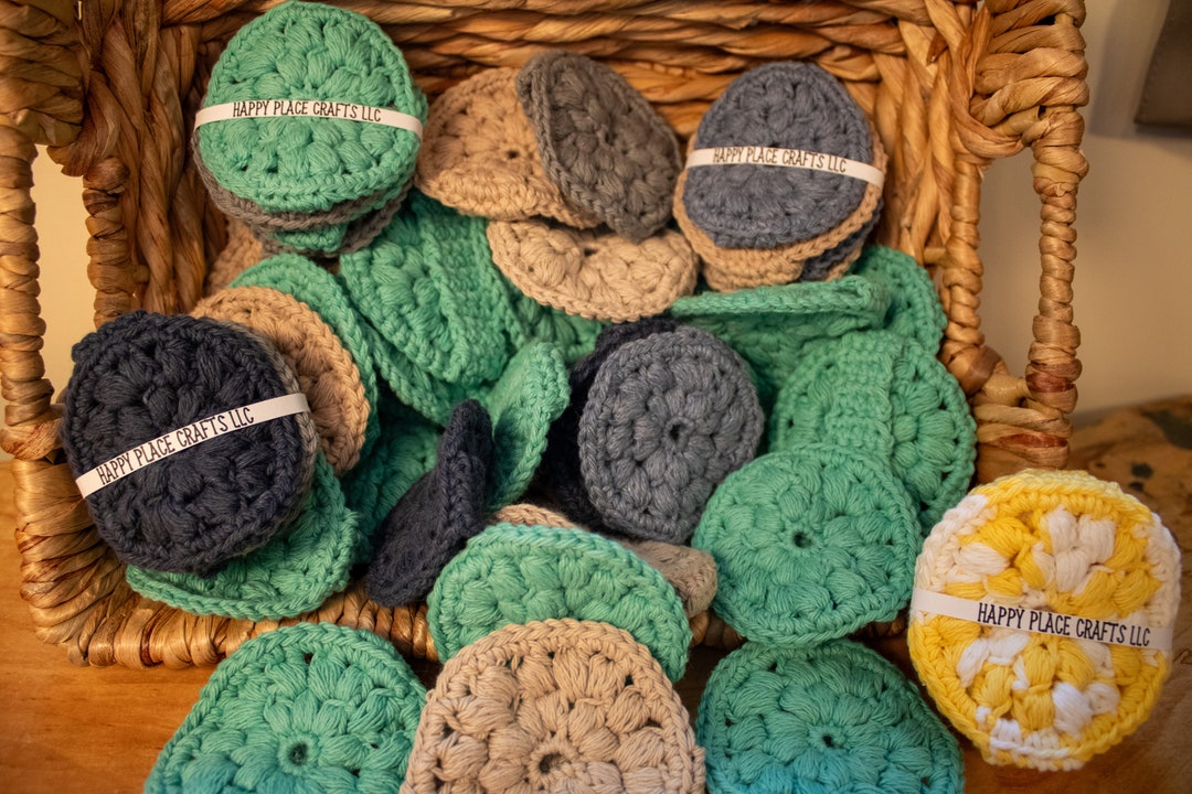 Reusable Face Scrubbies 100% Cotton - Etsy