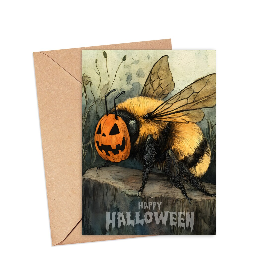 Bumblejack | Instant Download | Fantasy Bee Illustration | Halloween ...