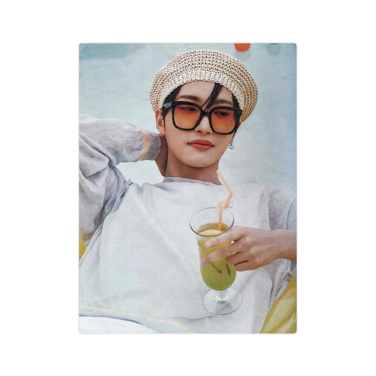 ATEEZ Seonghwa Summer Vers. 3, Seonghwa Bias, Custom Gift for ATINY and ...