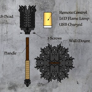 The Lightbringer - Magical Torch / Flambeau Magique , Fantasy & RPG ...