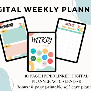 Printable Self-care Planner for Mental and Physical Wellness, Self-care ...