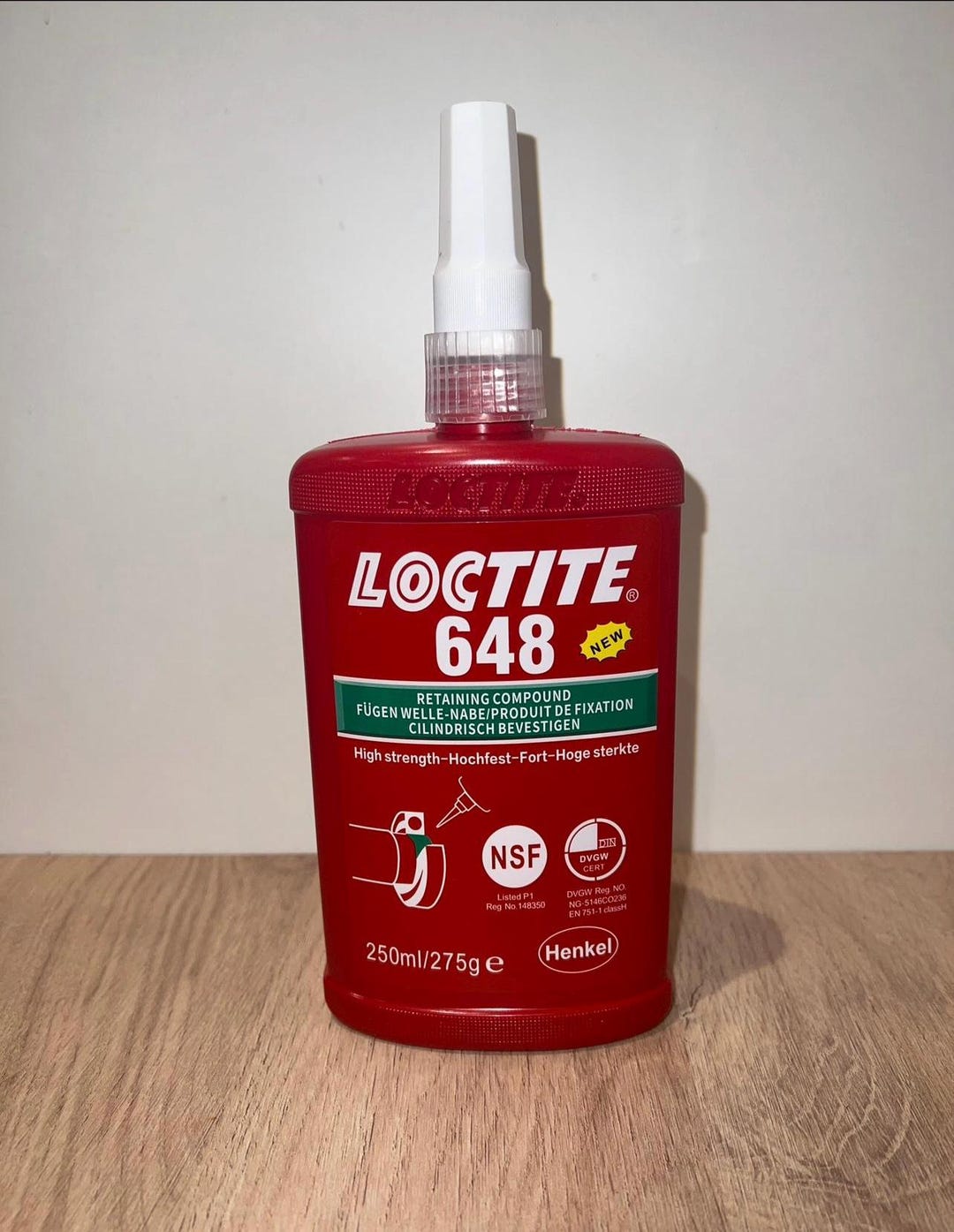Loctite 648 250ml - Low Viscosity, High Strength Retaining Compound - Etsy