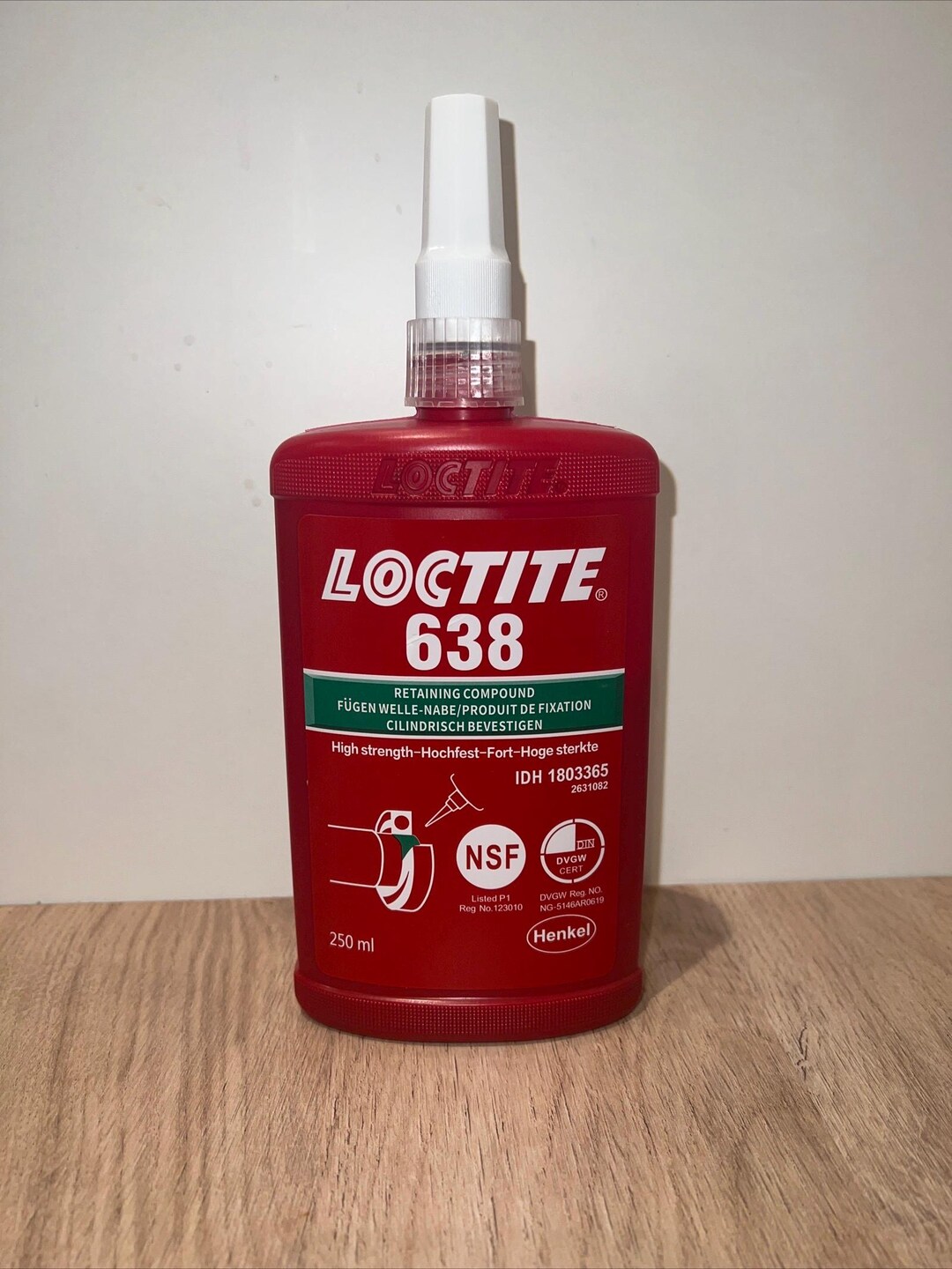 Loctite 638 250ml - High Strength Retainer Adhesive - Etsy
