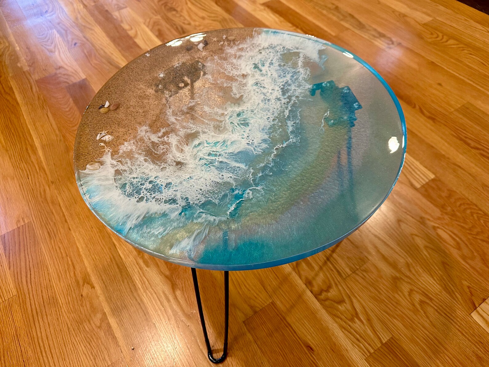 Exclusive Accent Table Beach Theme, Lightweight, Easy to Clean, No ...