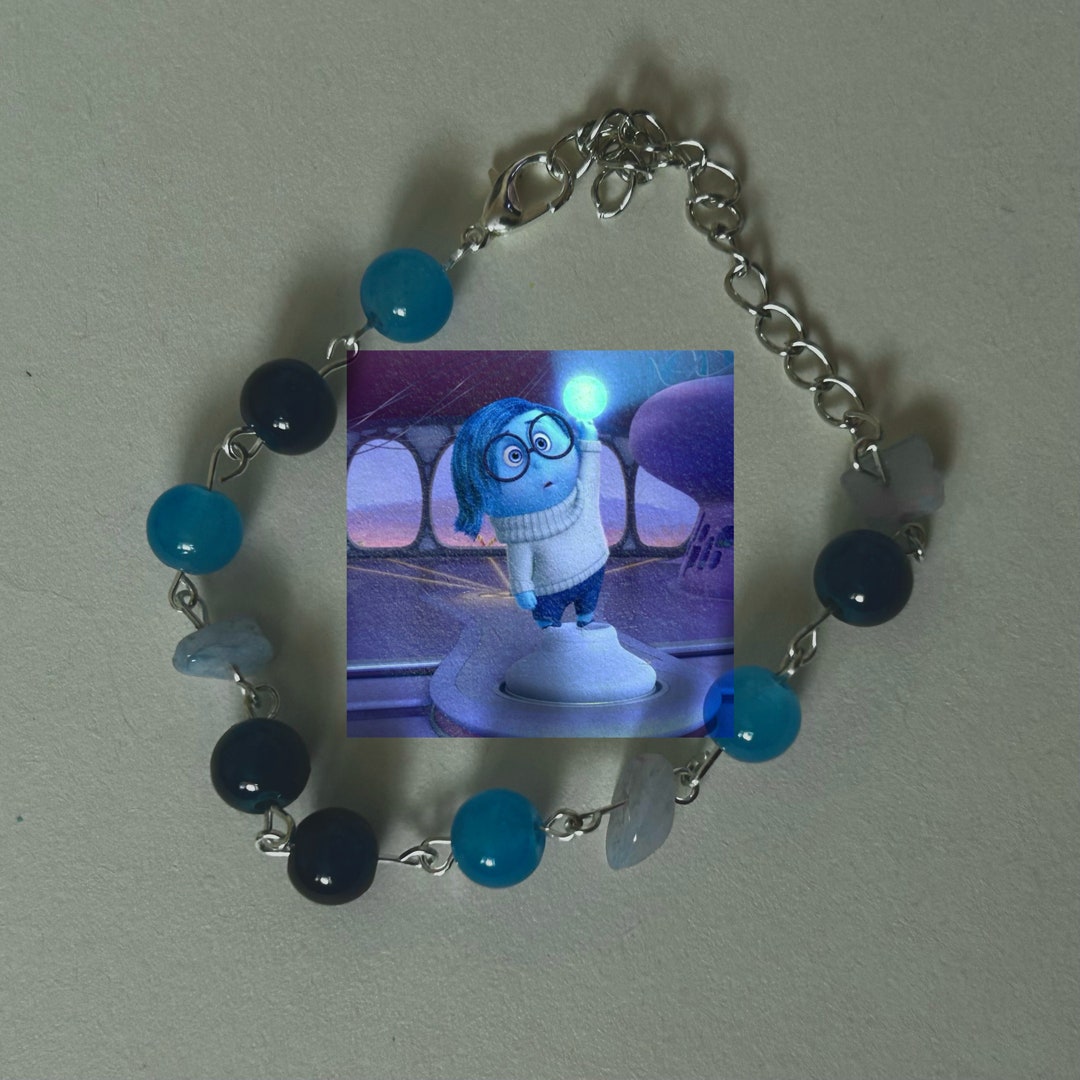 Bracelet Inspired by Sadness From Inside Out - Etsy