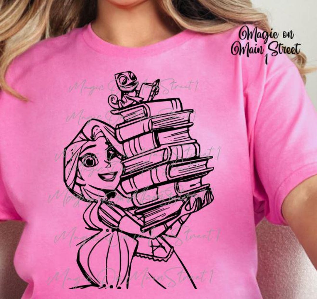 Rapunzel Books | Tangled SVG | Magical Kingdom - Etsy