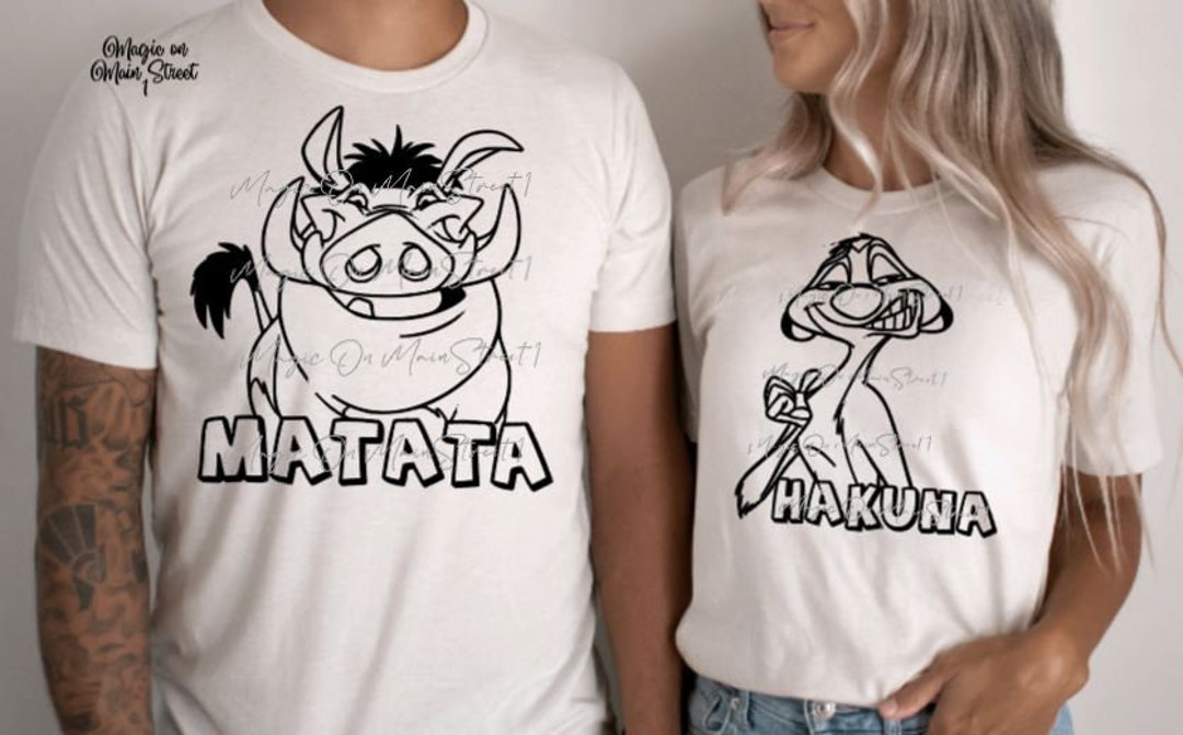 Hakuna Matata SVG| Timon and Pumba SVG | Animal Kingdom Svg ...