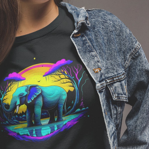Elephant Tee - Etsy