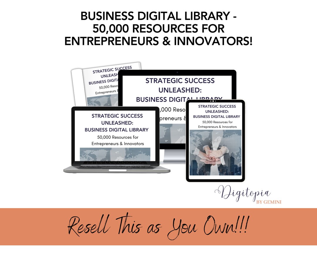 Strategic Success Unleashed: Business Digital Library - 50,000 ...