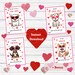 Printable Dog Valentine's Day Cards, Classroom Valentine's Exchange ...