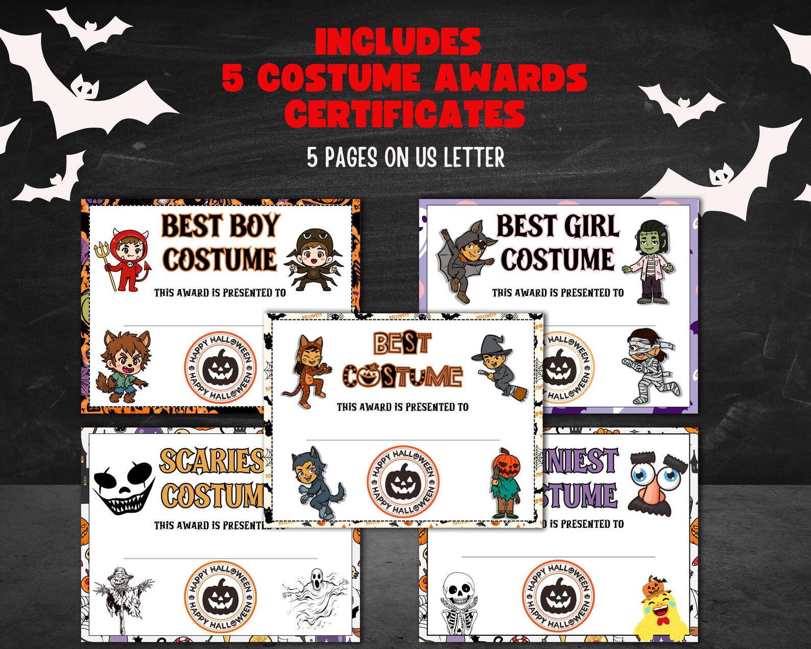 Halloween Costume Contest Kit | Halloween Costume Party | Halloween ...