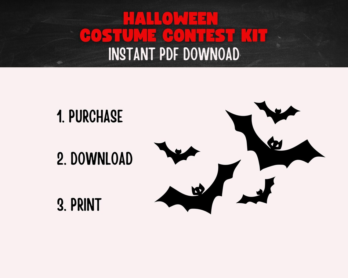 Halloween Costume Contest Kit | Halloween Costume Party | Halloween ...