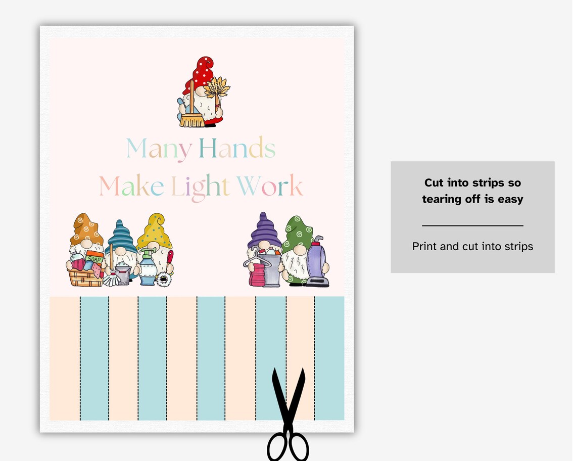 Kids Chore Chart and Reward System, Responsibility Printable, Kids ...