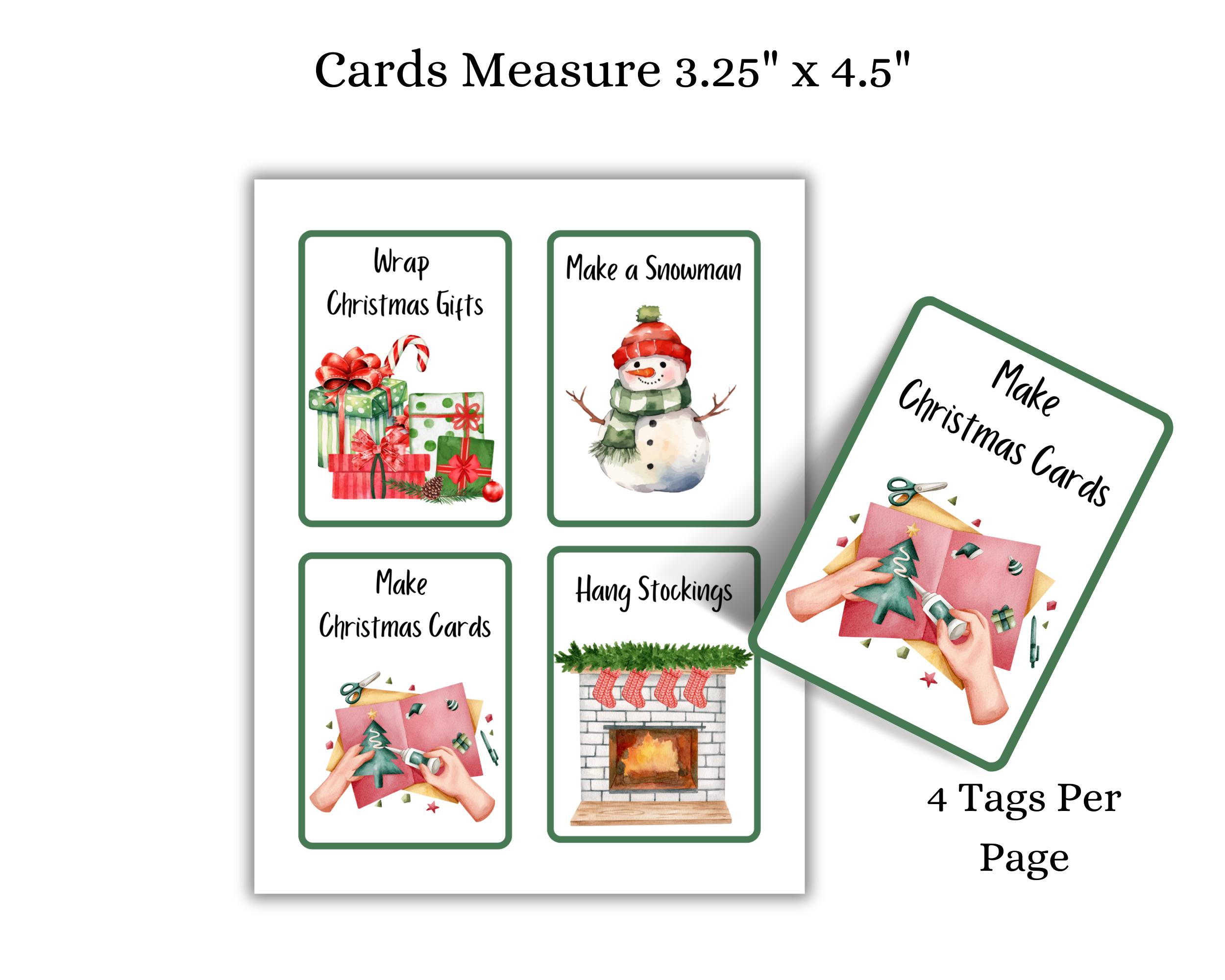 Advent Activities for Kids Printable, Christmas Countdown, 40 Printable ...