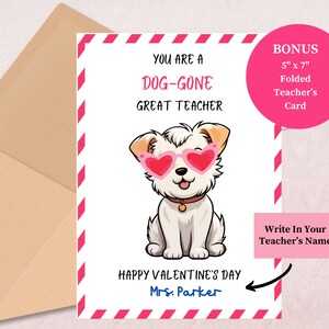 Printable Dog Valentine's Day Cards, Classroom Valentine's Day Cards ...